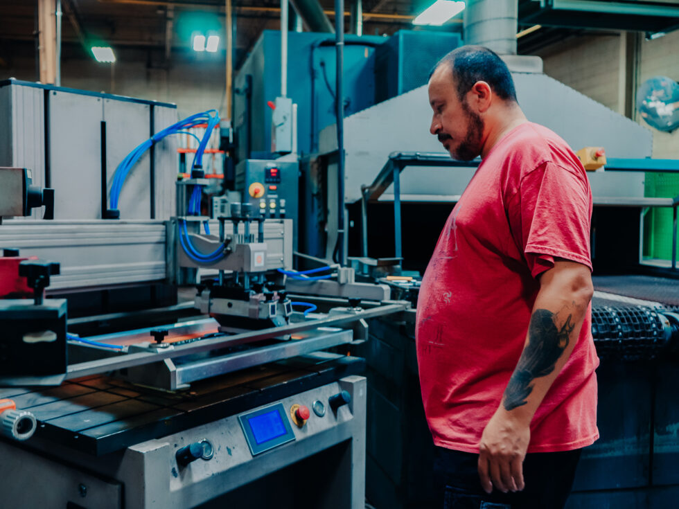 Silkscreen Printing - Metal Fabrication, Finishing, and More - CR Metal ...