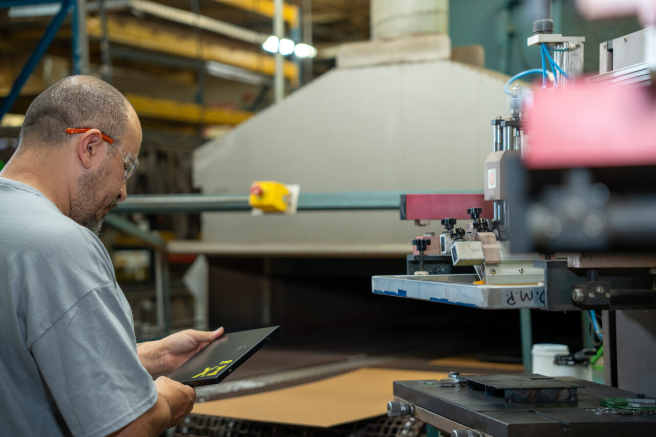 Silkscreen Printing - Metal Fabrication, Finishing, and More - CR Metal ...