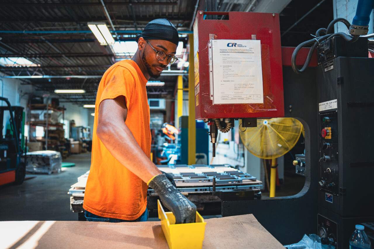 Punching - Metal Fabrication, Finishing, and More - CR Metal Products